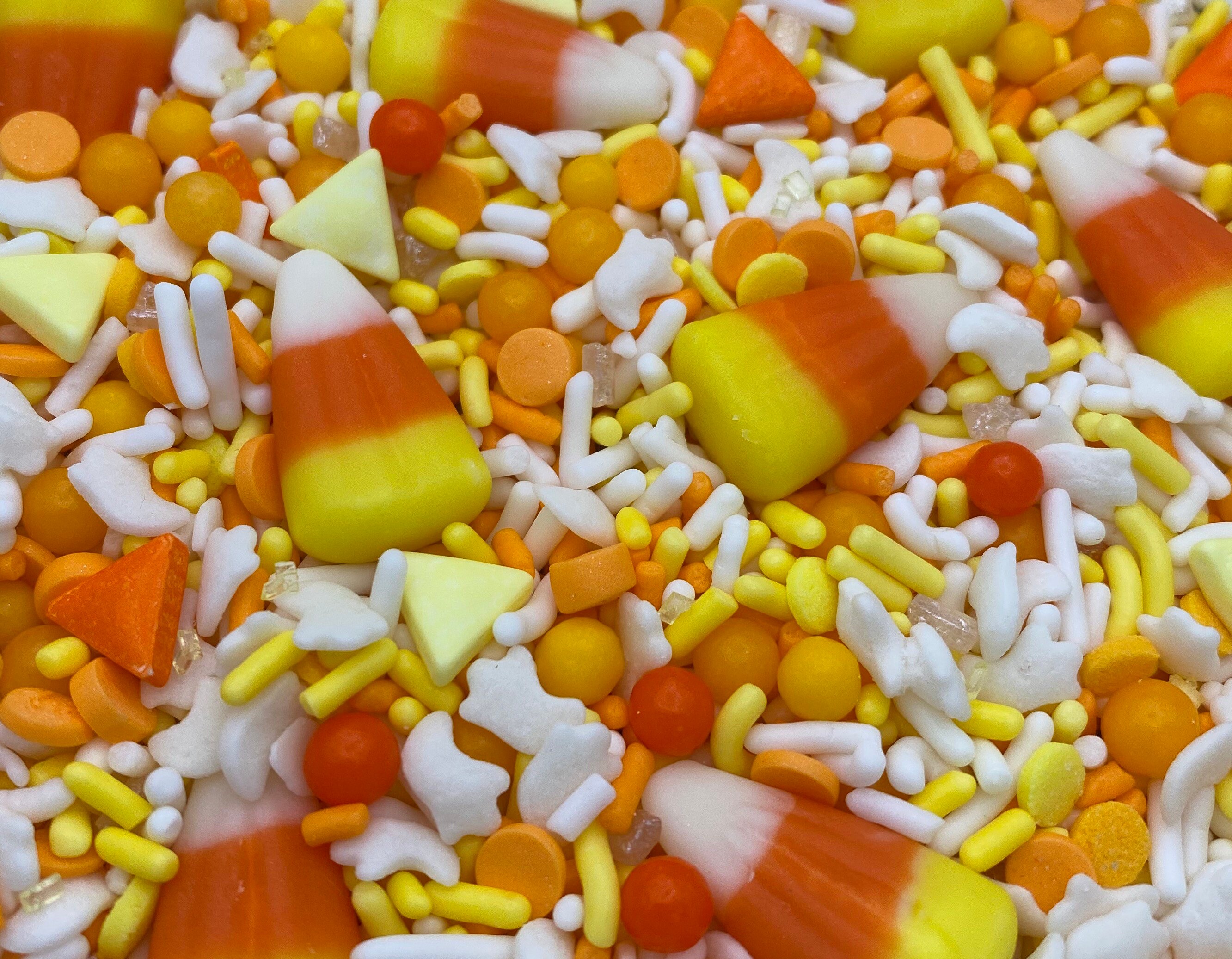 Team Candy Corn Edible Sprinkle Mix - Etsy