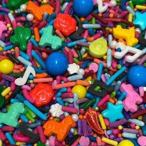 Fiesta Edible Sprinkle Mix - Etsy