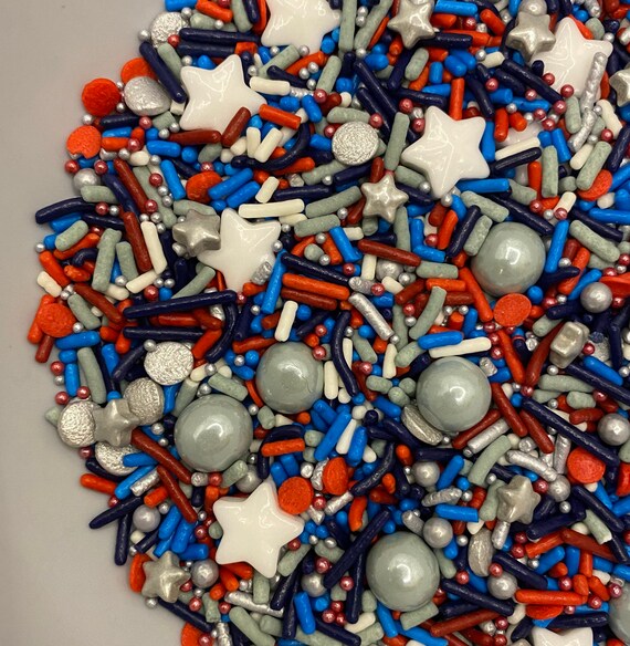 Avengers Marvel Inspired Sprinkles Edible Sprinkle Mix ASSEMBLE Baking ...