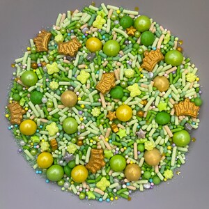 Green Princess Edible Sprinkle Mix - Etsy