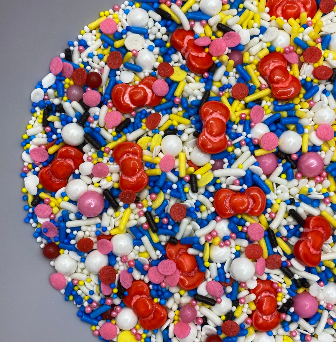 Hello Kitty Edible Sprinkle Mix Hello Kitty Inspired | Etsy