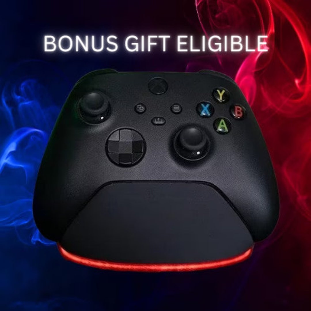 Custom Color LED Xbox Controller Stand Modern Holder for Gamers ...