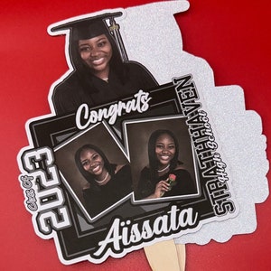 Customized Graduation Fan - Personalized Graduation Photo Fan - Etsy