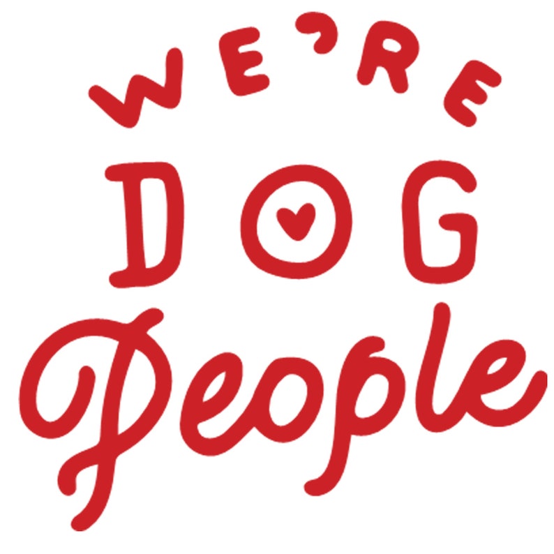 Were Dog People Window Decal Car Decal Window Sticker Dog Sticker ...