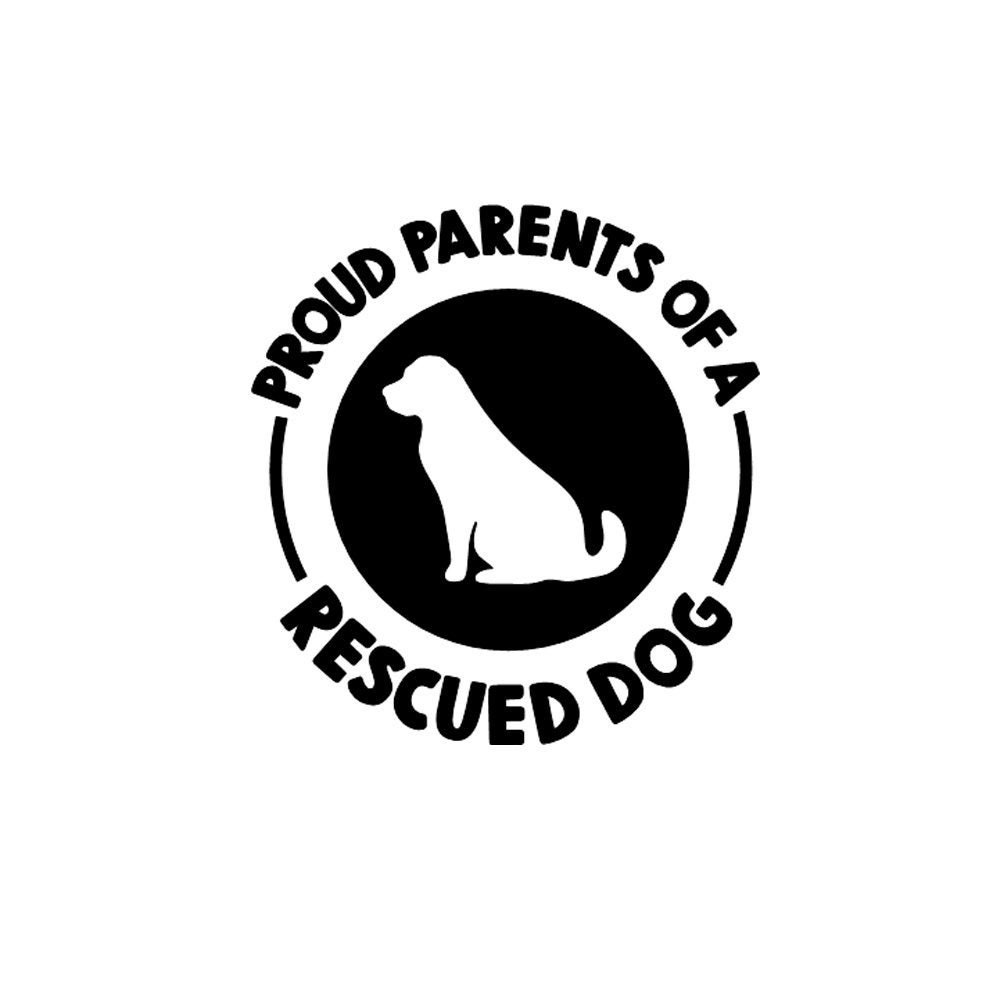 RESCUE DOG DECAL Car Decal Window Sticker - Etsy UK