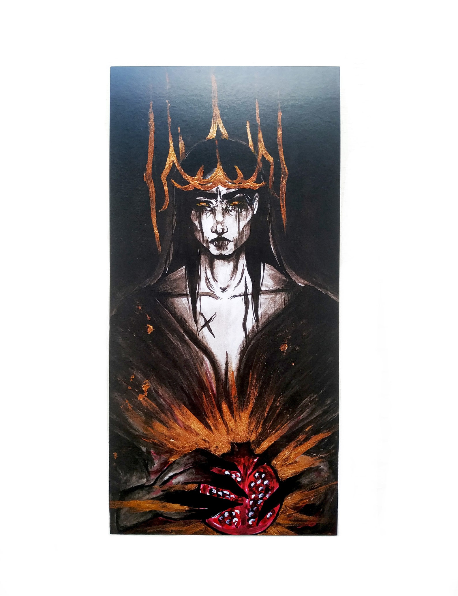 Hades printing Bookmark Greek Gods Representation of Hades With a ...