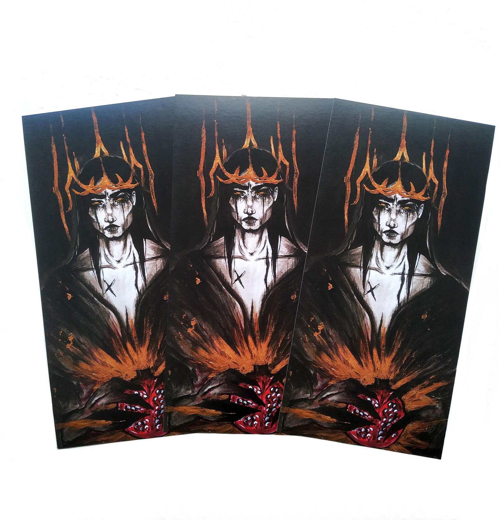 Hades ~printing ~ Bookmark ~ Greek Gods~ Representation of Hades With a ...