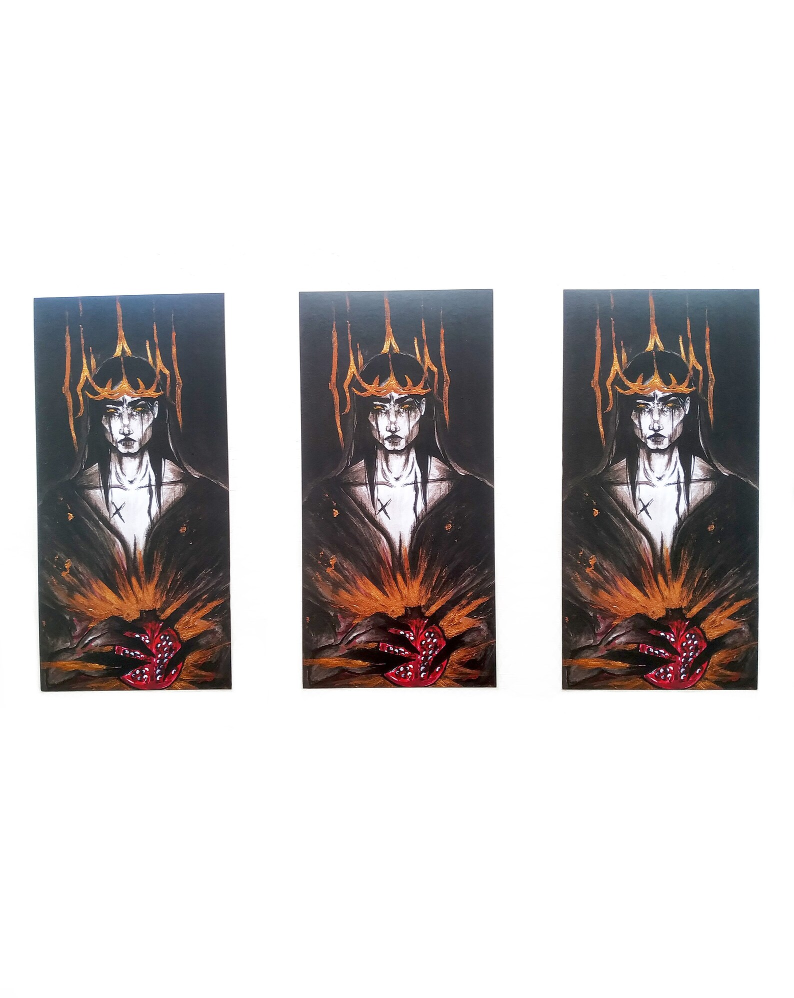 Hades ~printing ~ Bookmark ~ Greek Gods~ Representation of Hades With a ...