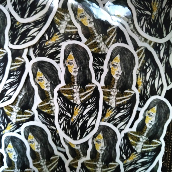 Stickers Depicting Hel. the Theme is on the Vikings Hel is | Etsy