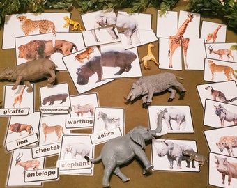 Farm Animal Flashcards, Animal Matching, Farm Animal Learning, Farm ...