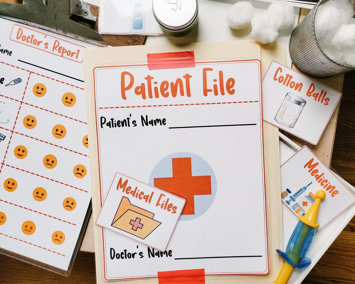 Doctor Dramatic Play, Nurse Play, Hospital Play, Doctor's Office ...
