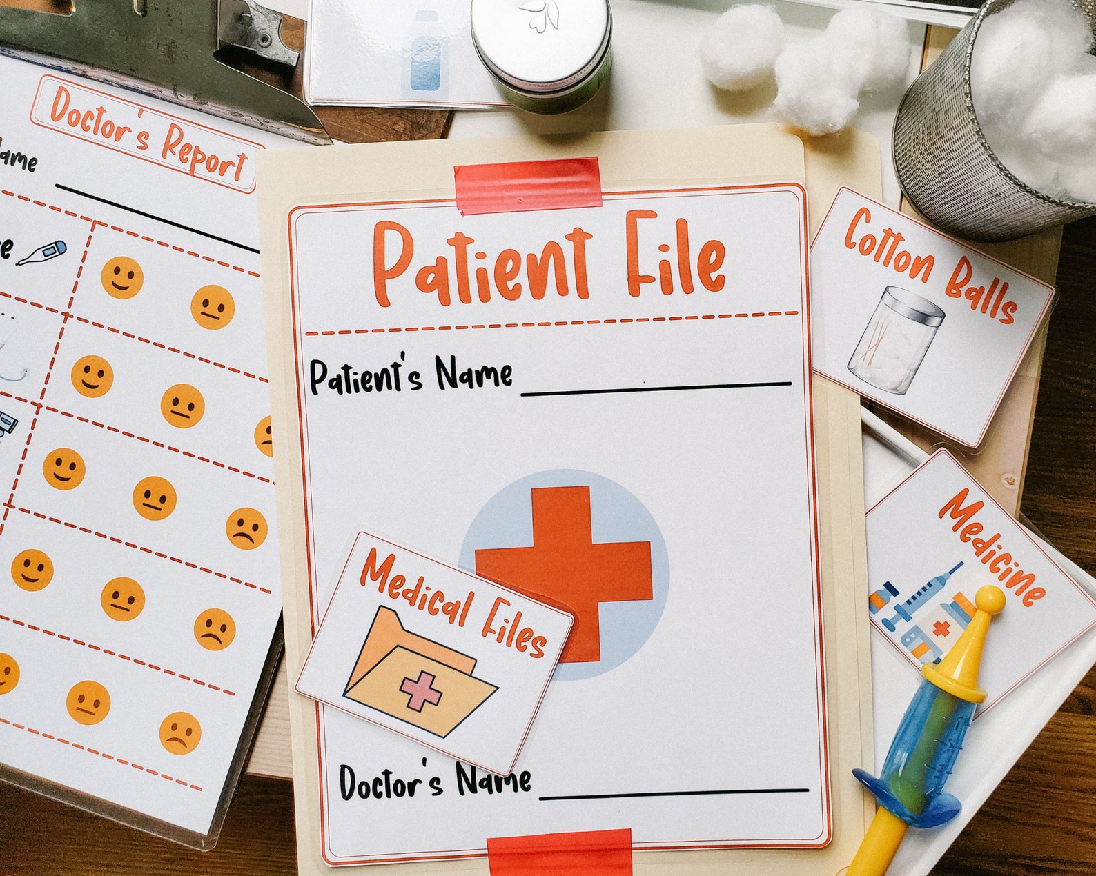 Doctor Dramatic Play, Nurse Play, Hospital Play, Doctor's Office ...