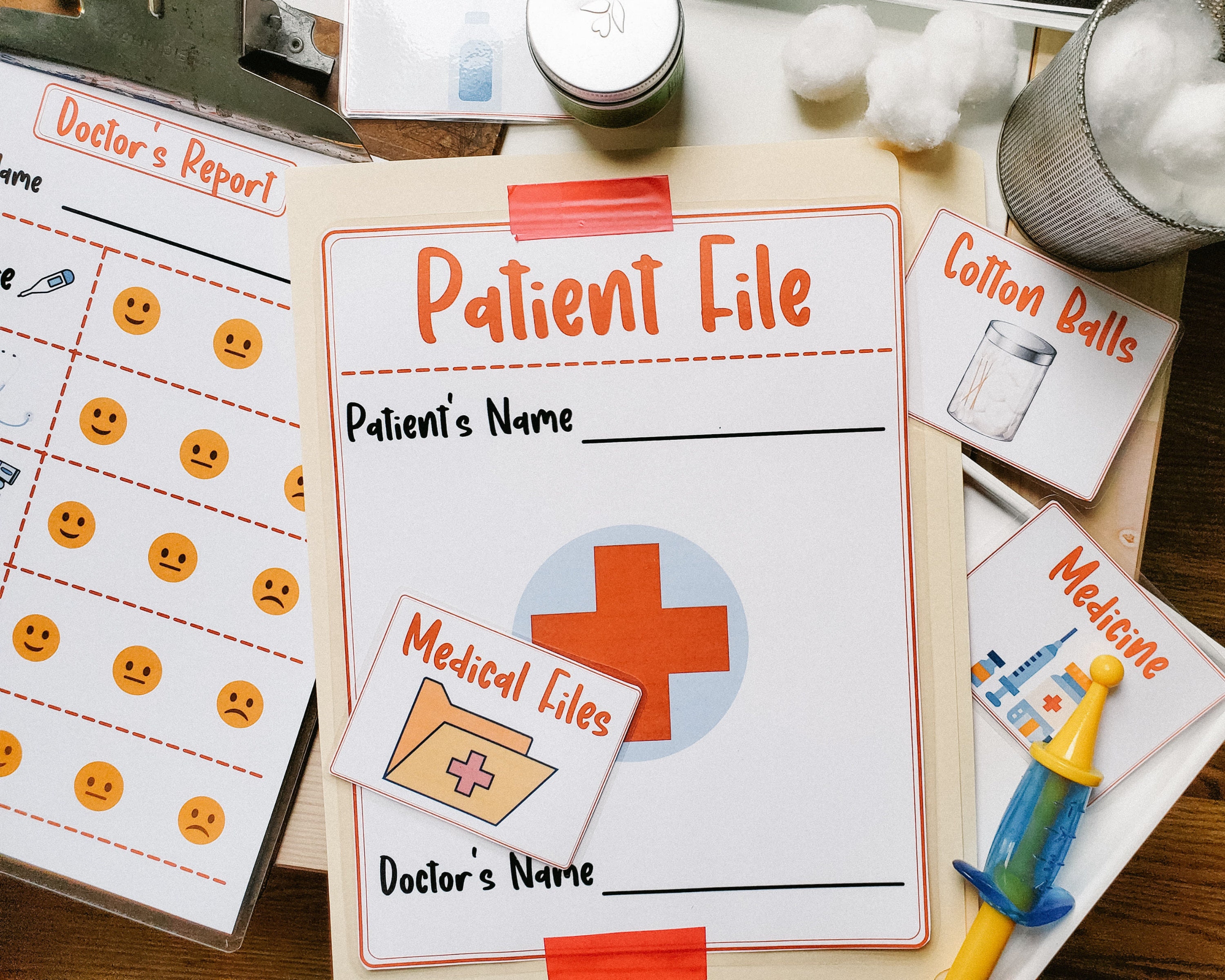 Doctor Dramatic Play, Nurse Play, Hospital Play, Doctor's Office ...