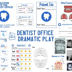 Dentist Office Dramatic Play - Etsy