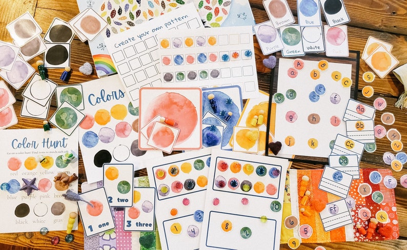 Color Themed Learning Unit, Colors, Teaching Colors, Preschool, Daycare ...