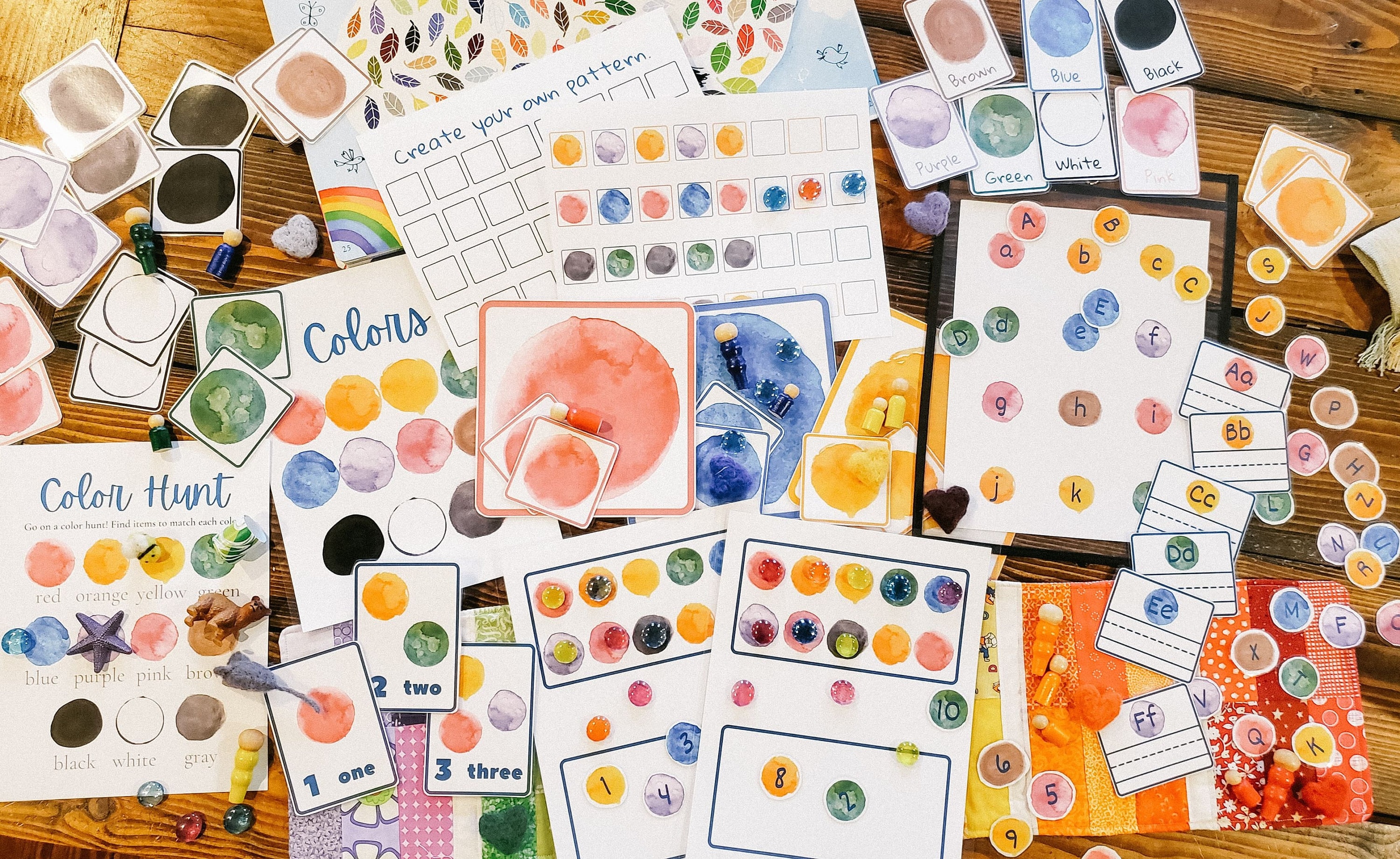 Color Themed Learning Unit, Colors, Teaching Colors, Preschool, Daycare ...