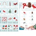 Winter Printable Bundle, Counting Flashcards, Bingo, Math Bingo, Winter ...