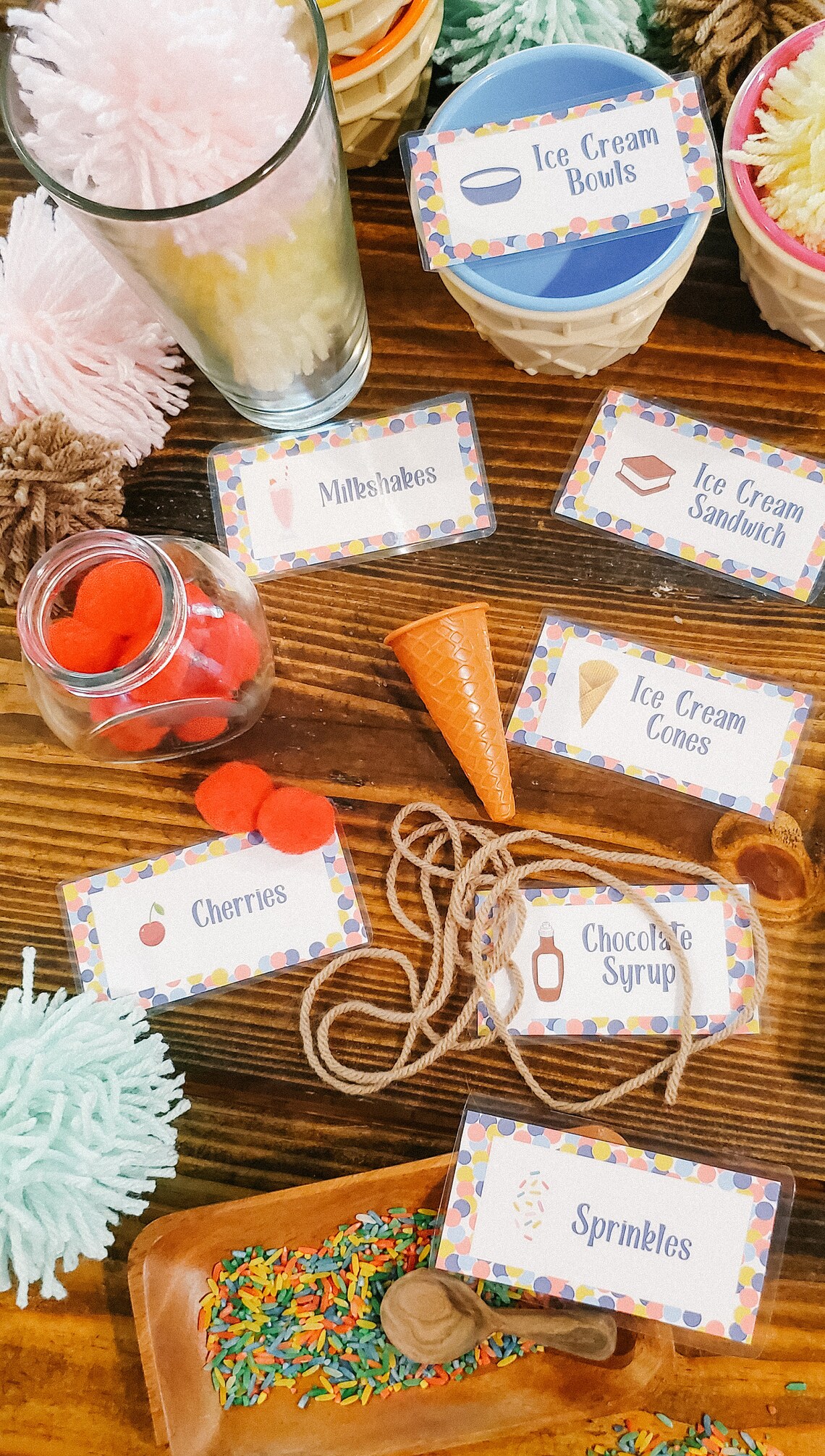 Ice Cream Shop Dramatic Play - Etsy