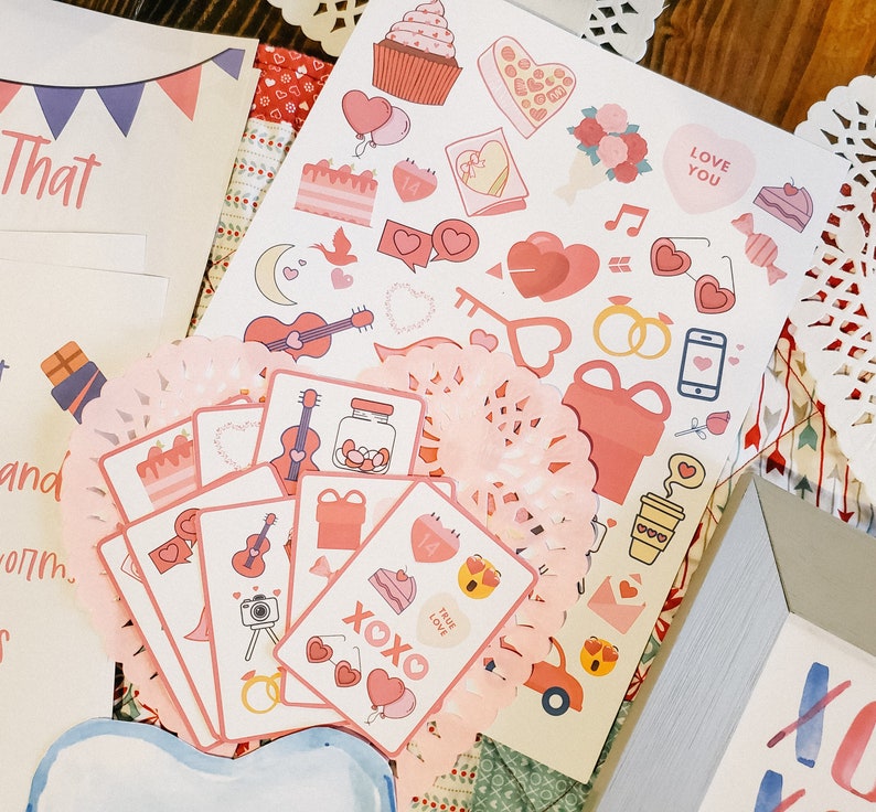 Valentine's Day Bundle, Galentine's Day, Valentine's Day Prints, Heart ...