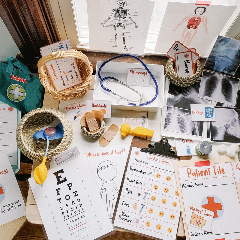 Doctor Pretend Play - Etsy