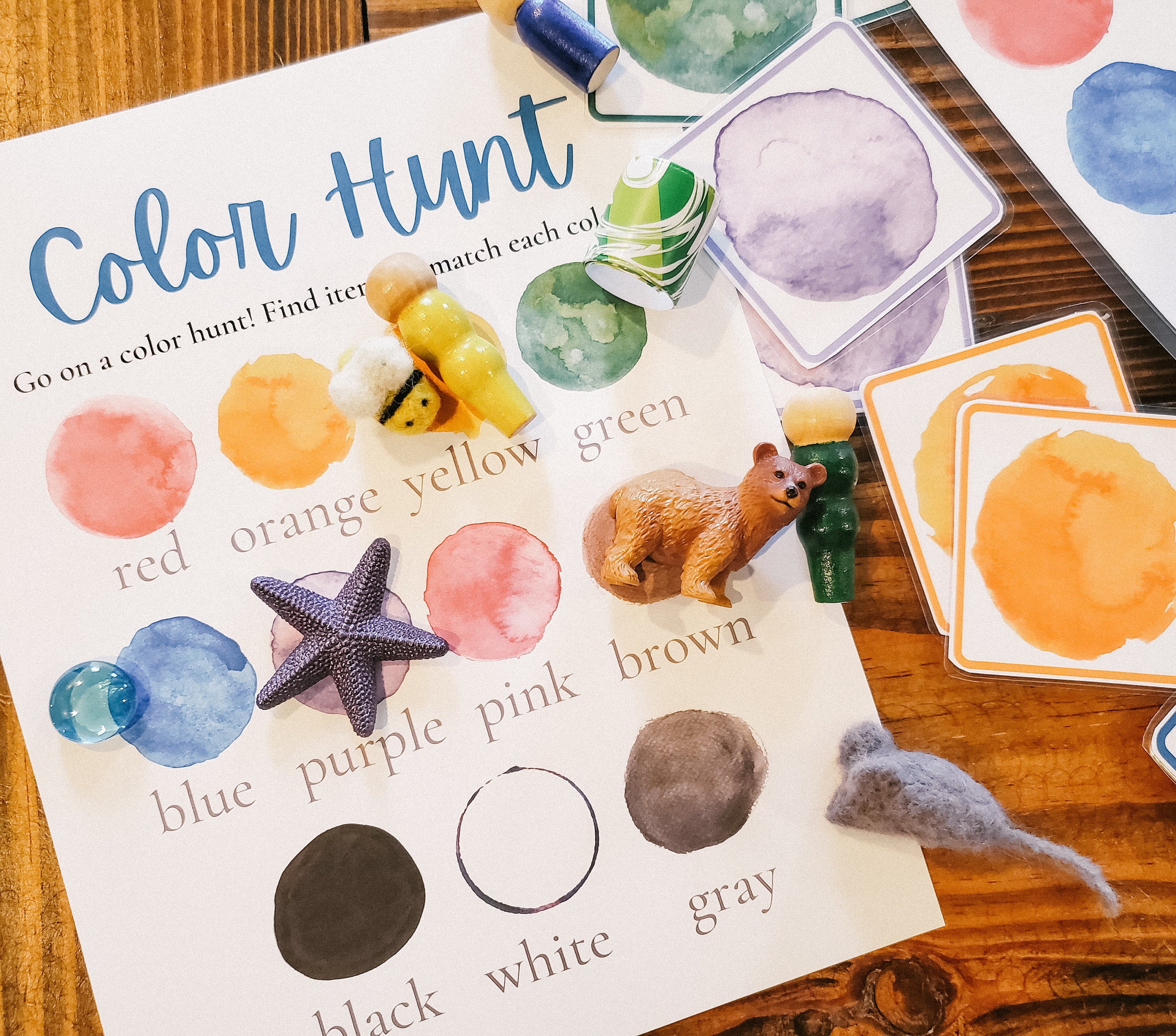 Color Themed Learning Unit, Colors, Teaching Colors, Preschool, Daycare ...