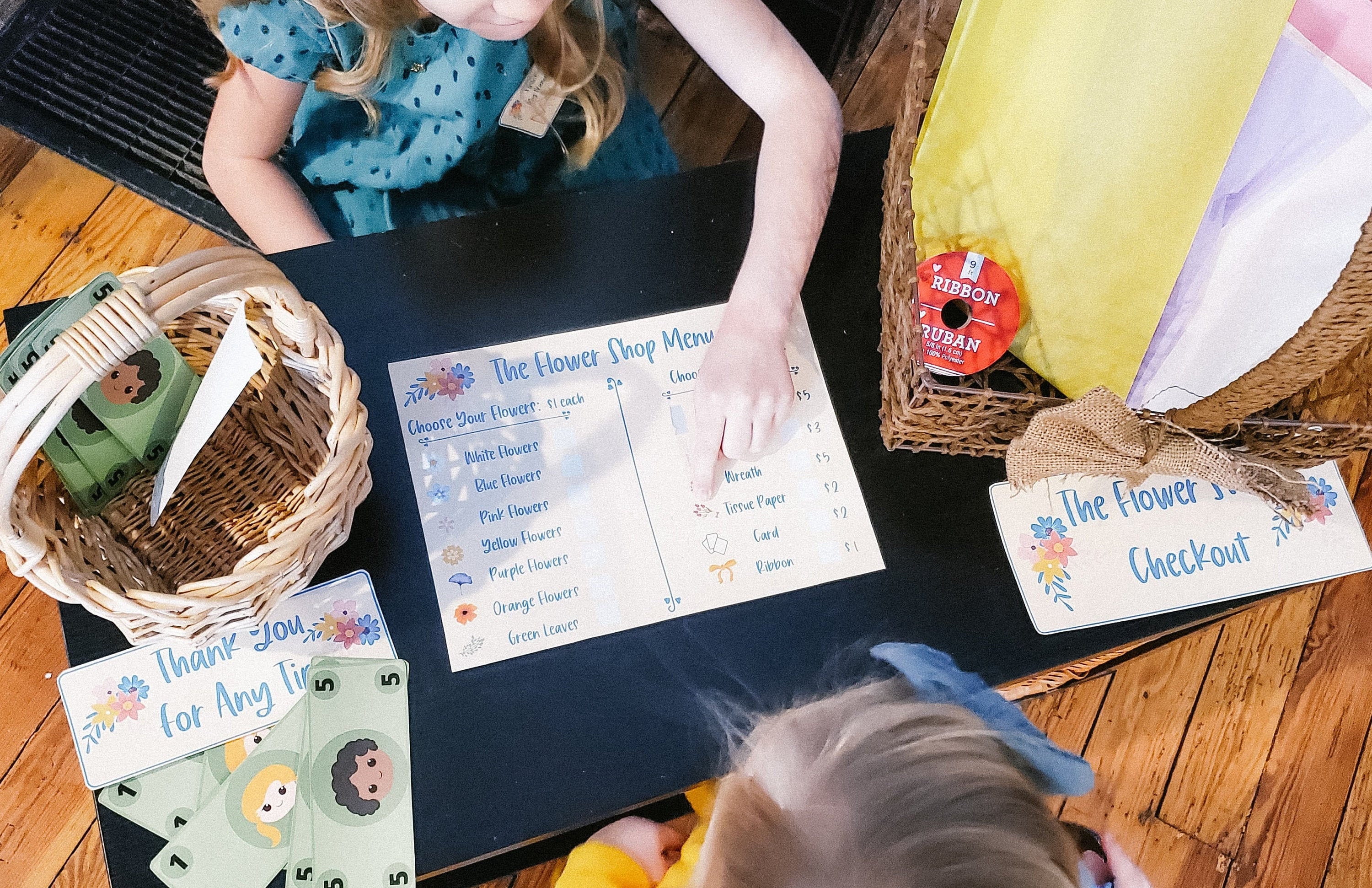 Flower Shop Play, Dramatic Play, Flower Market, Florist Pretend Play ...