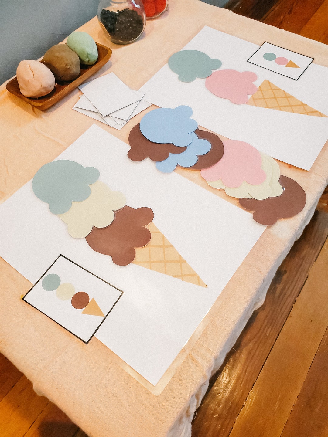 Ice Cream Themed Learning Unit - Etsy