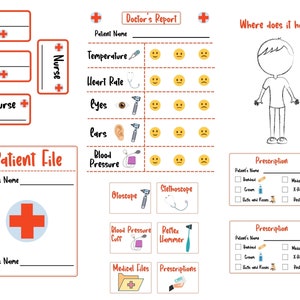 Doctor Dramatic Play, Nurse Play, Hospital Play, Doctor's Office ...