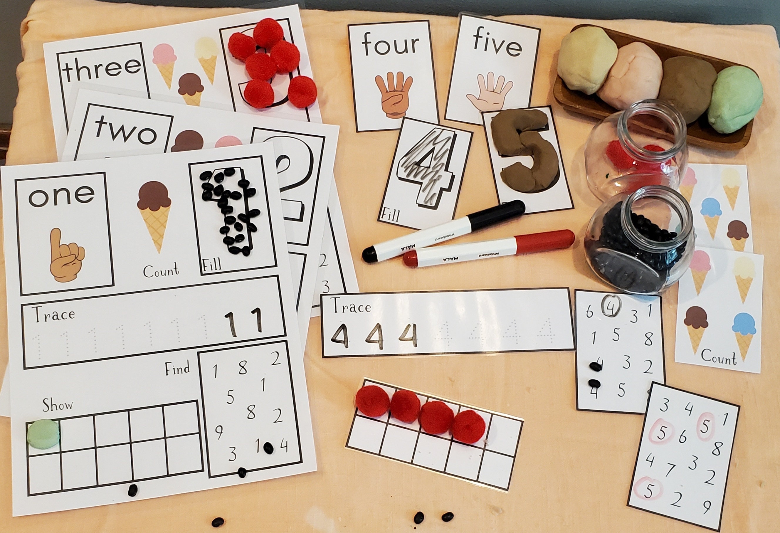 Ice Cream Themed Learning Unit - Etsy