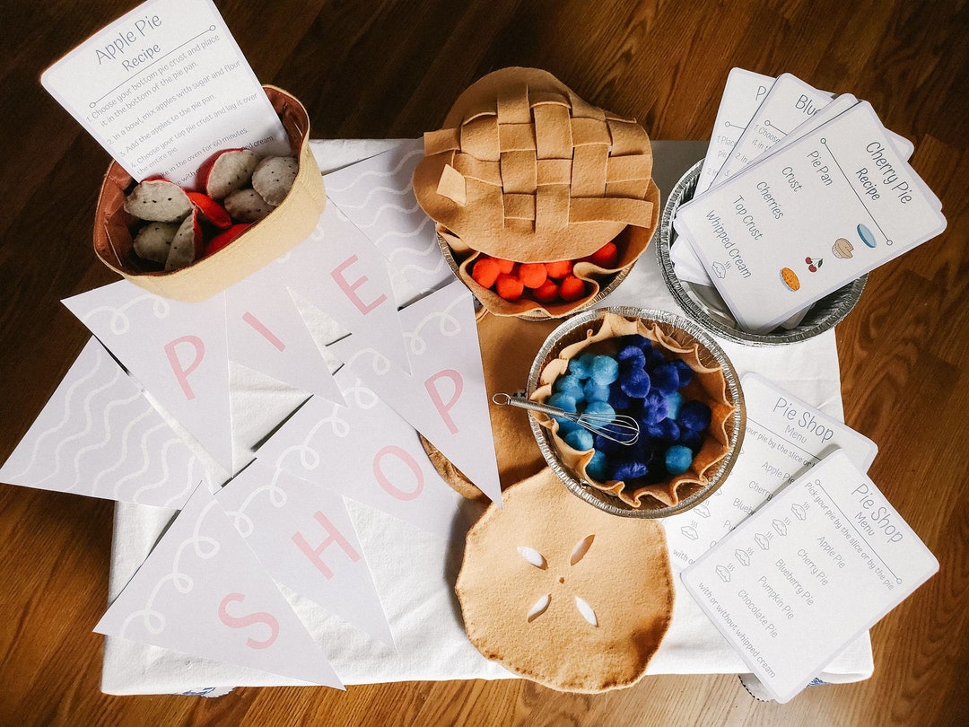 Pie Shop Kids, Bake Shop, Bakery Play, Pretend Play, Dramatic Play ...
