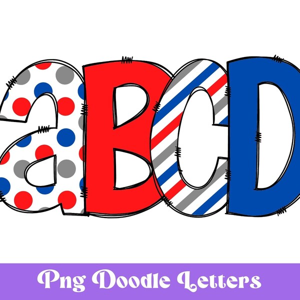 Patriotic Letters - Etsy