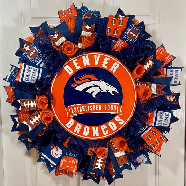 Denver Broncos Sign - Etsy