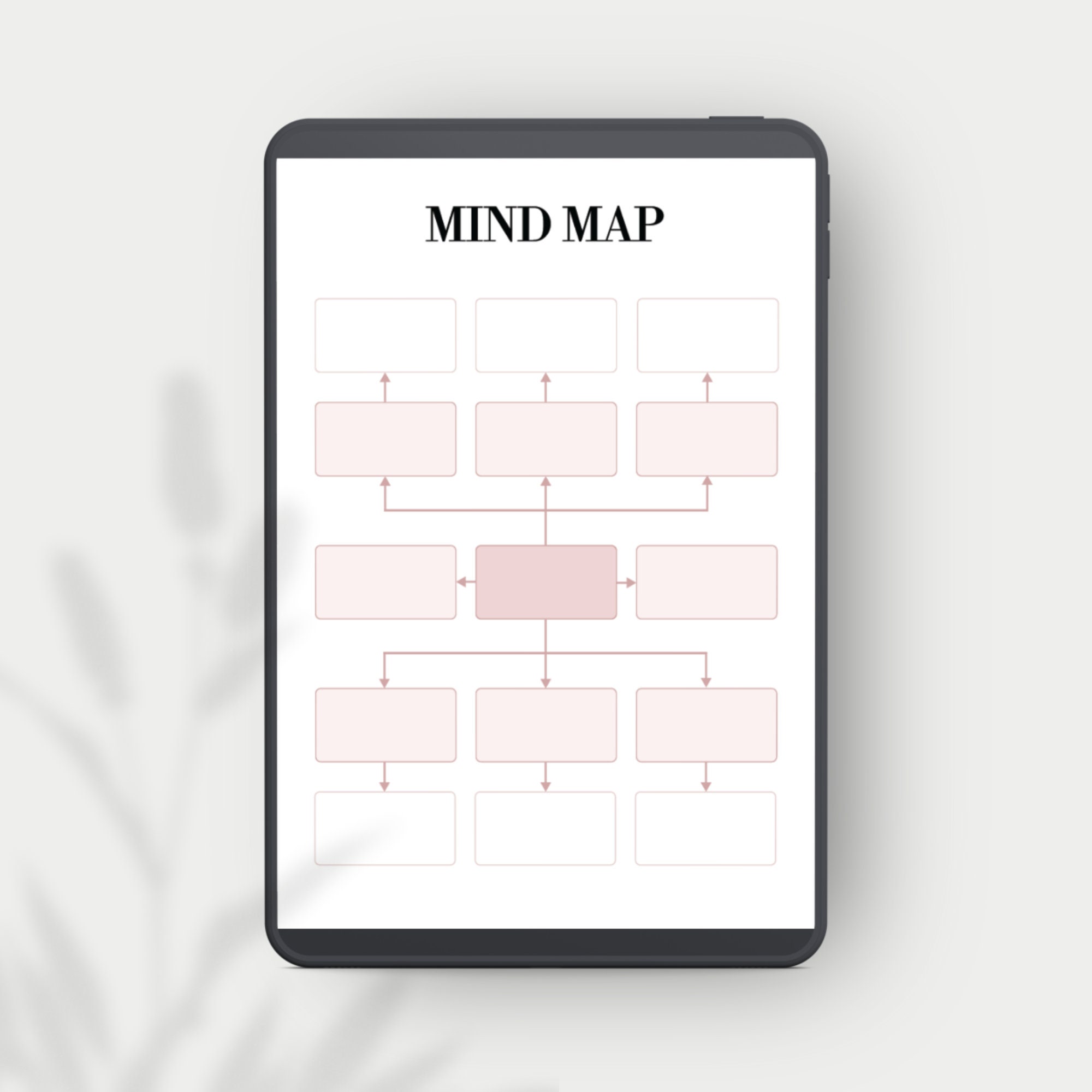 4 Mind Map Template, Printable Planners, Idea Boards, Template for Brainstorming | A4 | PDF - Etsy