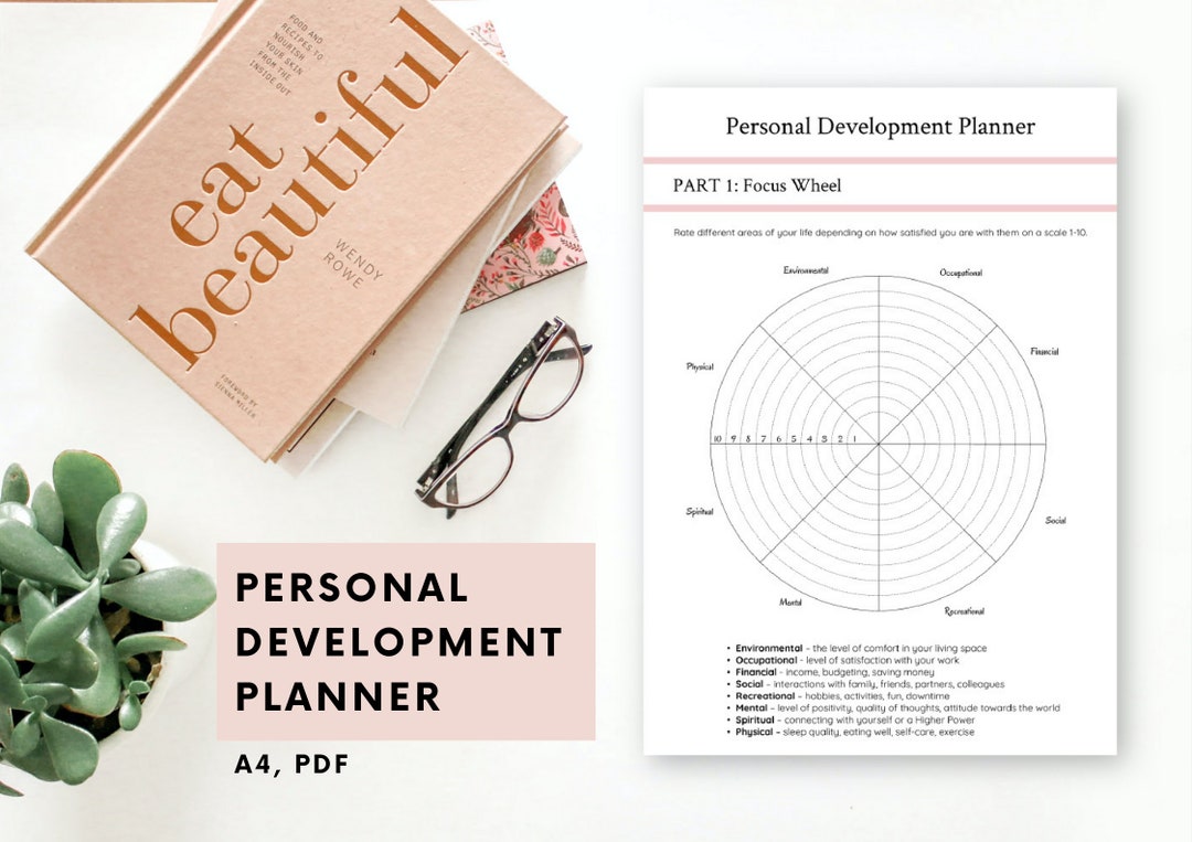 Personal Development & Dream Life Planner A4 PDF - Etsy