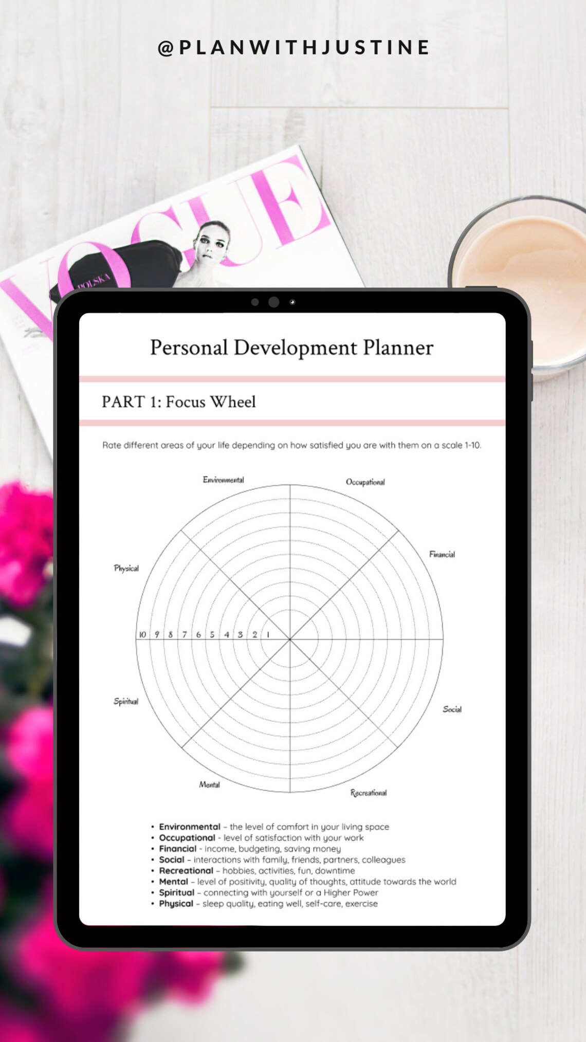 Personal Development & Dream Life Planner A4 PDF - Etsy