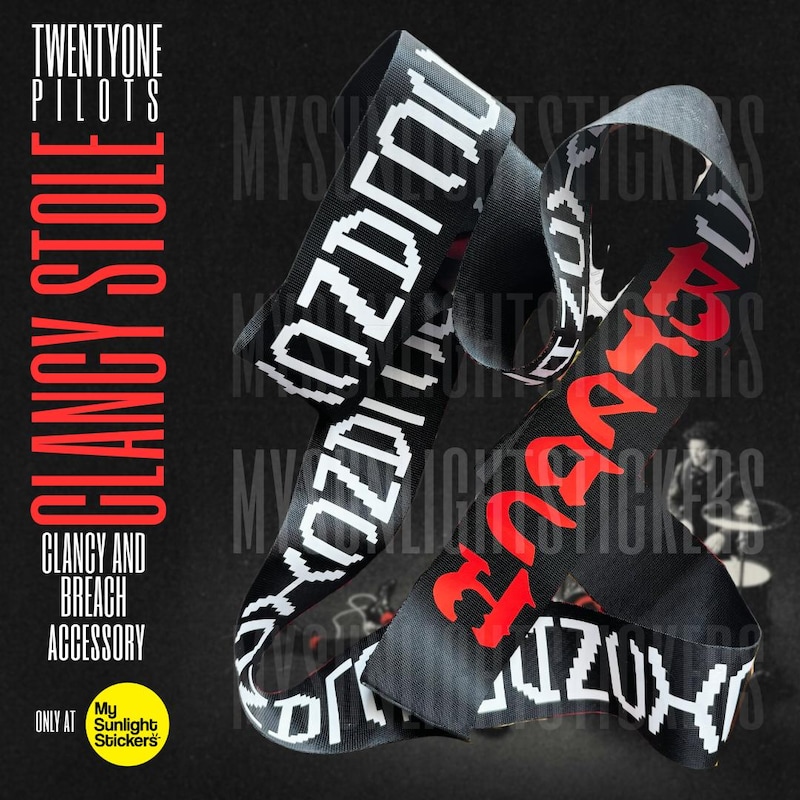 Twenty One Pilots Clancy Stole - Etsy