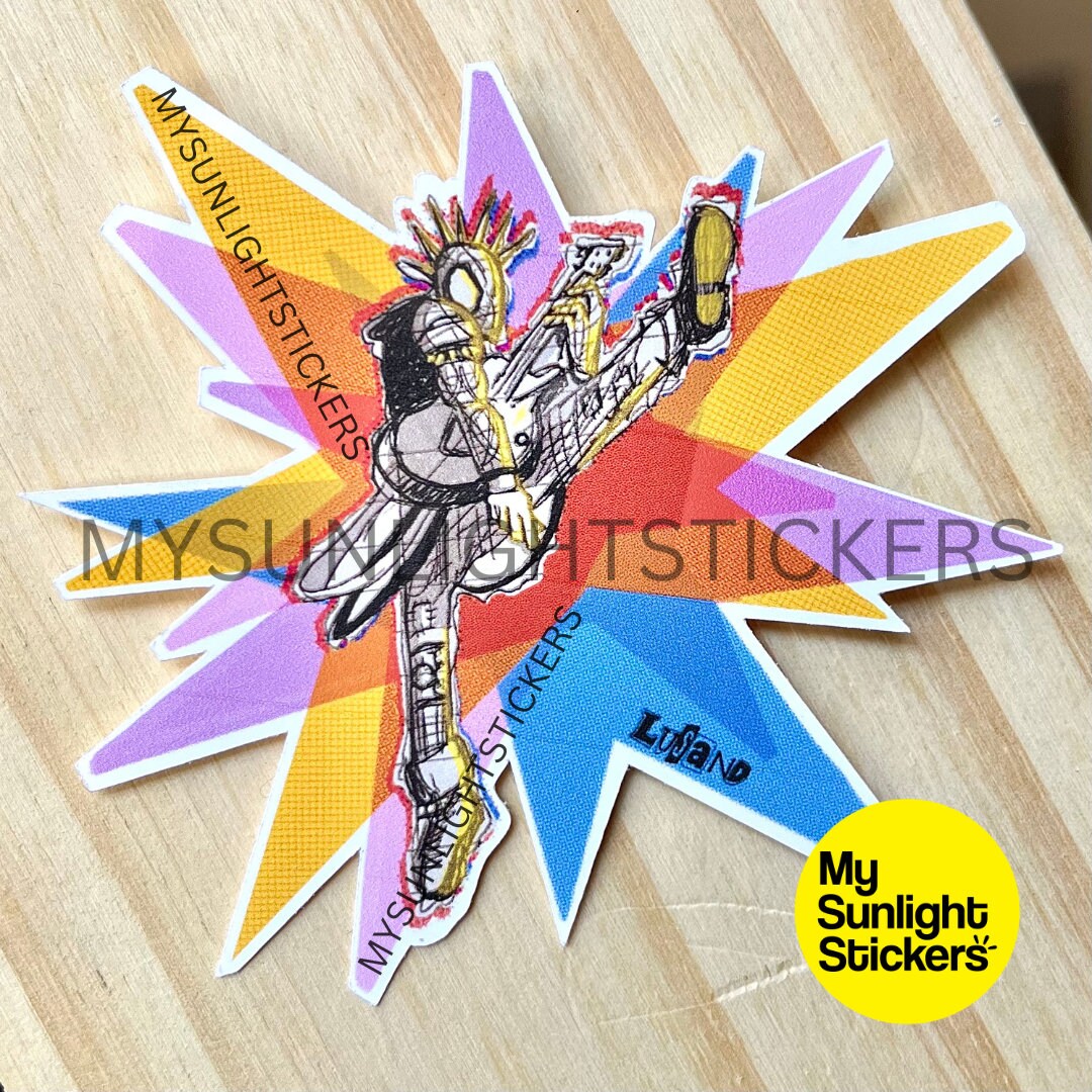Spider Punk Sticker, Spider-man Across the Spider-verse Sticker ...