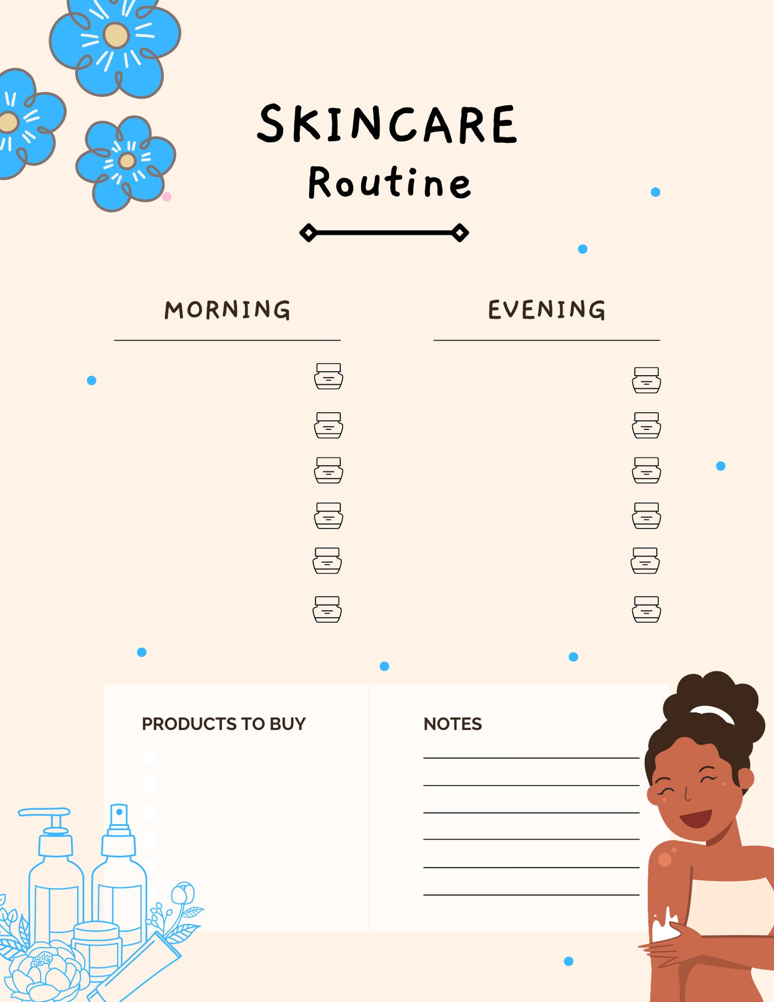 That Girl Planer Templates - Etsy