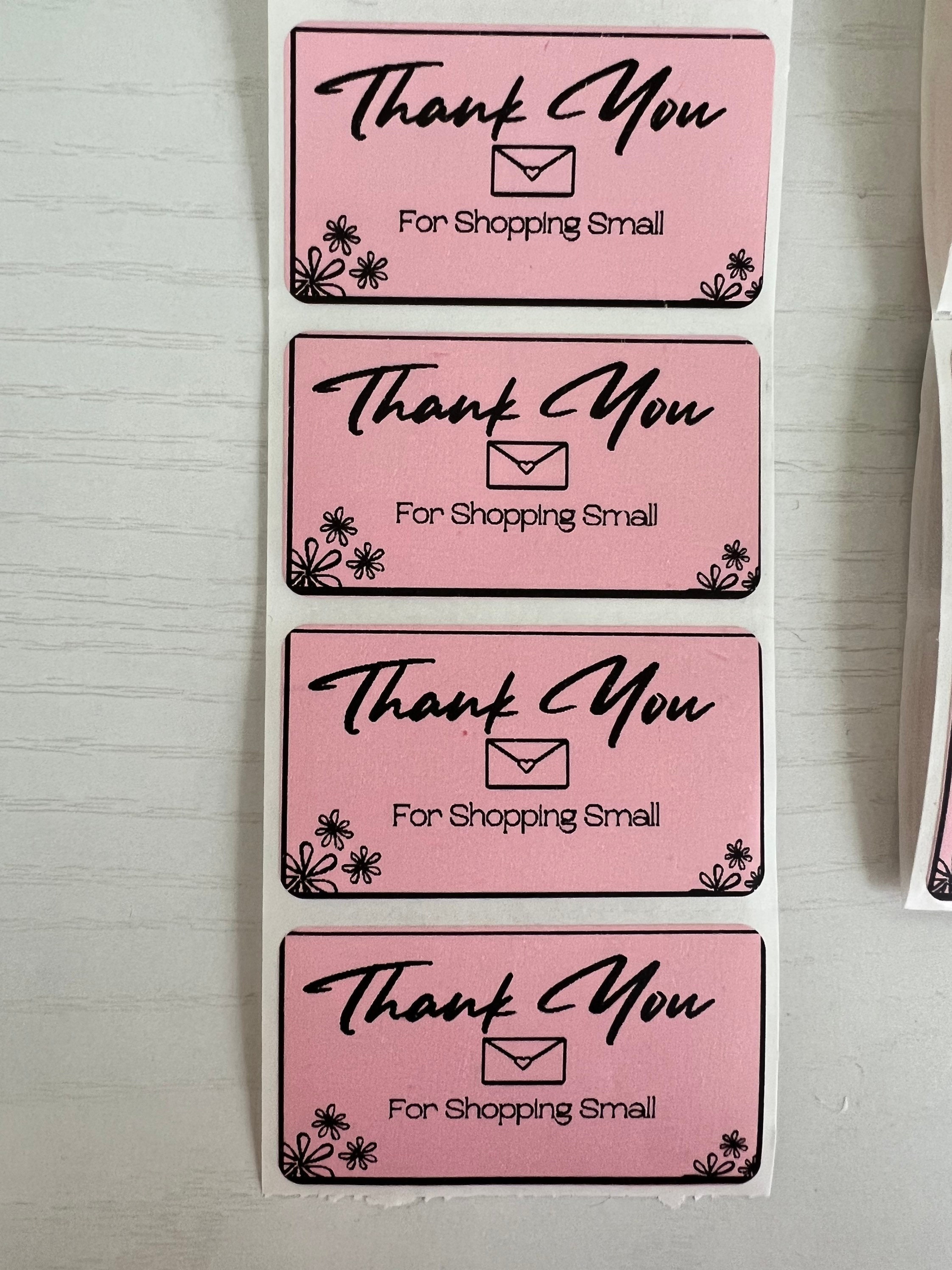 Packaging Stickers Pink Pretty and Fragile Label Small - Etsy