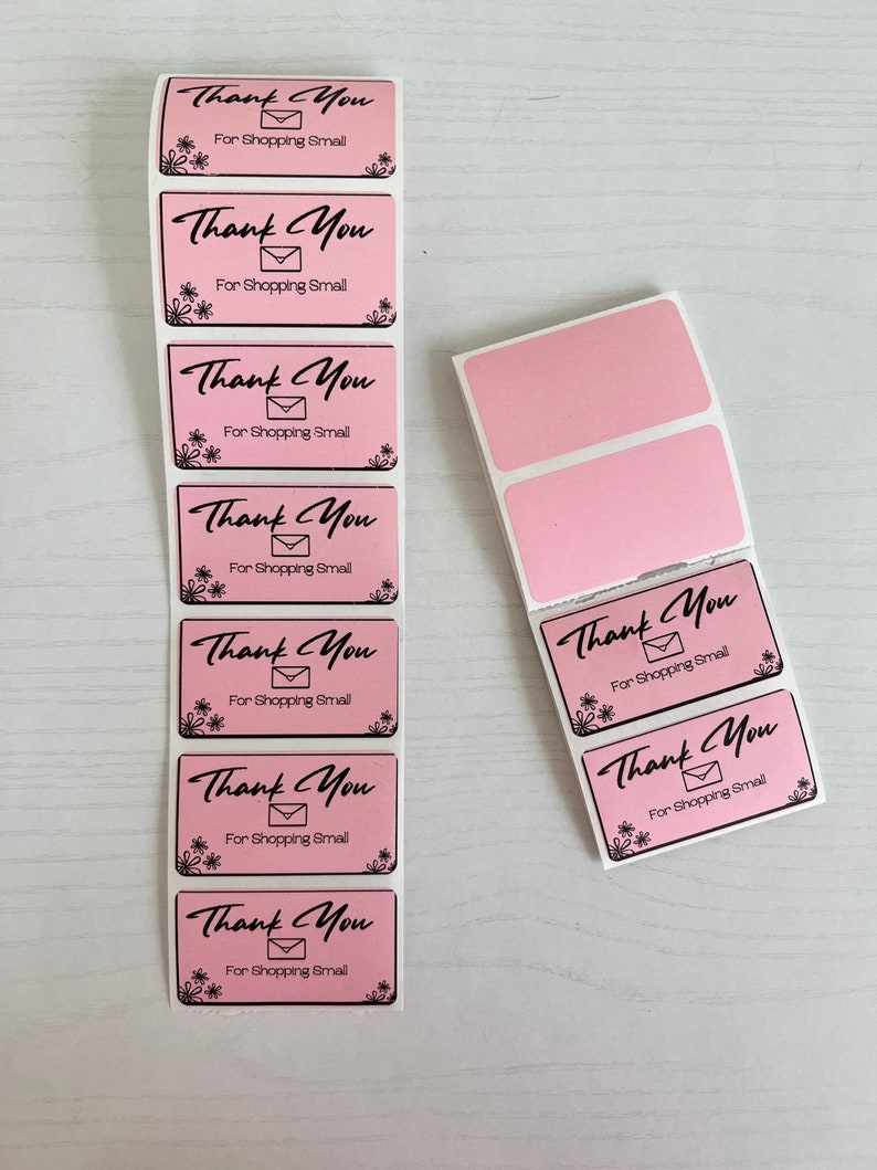 Packaging Stickers Pink Pretty and Fragile Label Small - Etsy