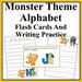 Alphabet Flashcards Bundle: Kids Writing & Coloring Pages (digital ...