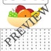 Food Word Searches and Cooking Theme Word Searches - Etsy UK