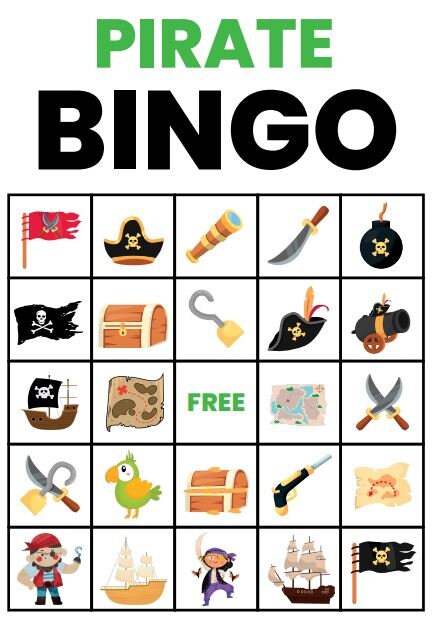 Printable Mazes Games for Kids With a Pirate Theme and 16 Pirate Theme ...