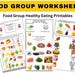 Food Group Activities & Worksheets: Healthy Eating Printables (37 Pages ...