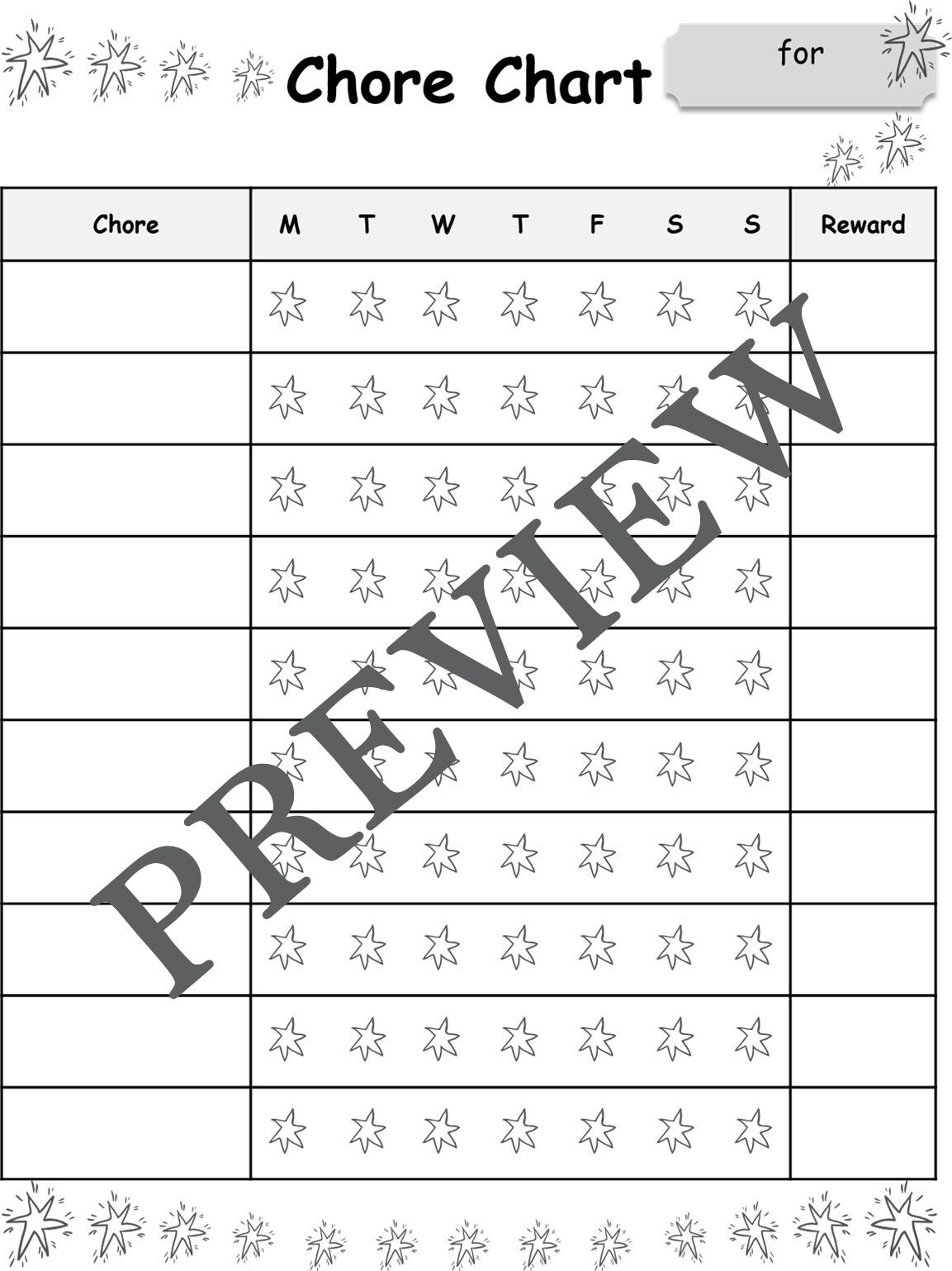 Work at Home Chore Task Cards or Job Charts, Chore Responsibilities ...