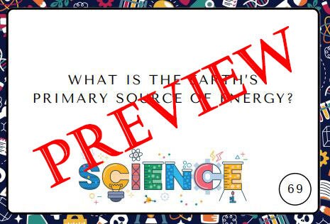 Science Theme Trivia Cards-100 Printable Trivia Questions - Etsy