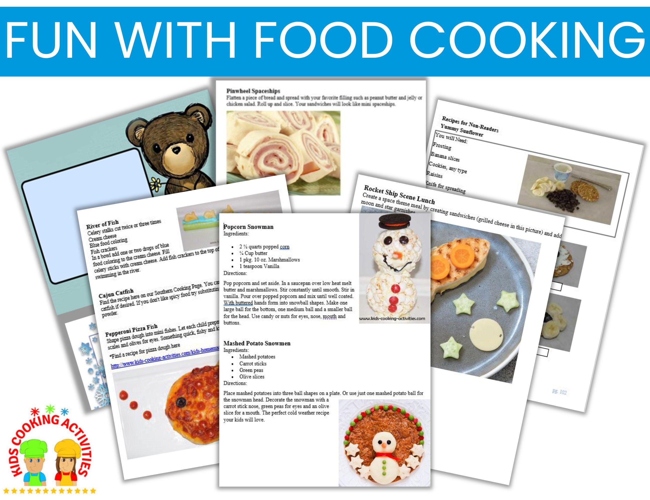 Fun With Food Theme Ideas and Menus- Plan Cooking Classes, Parties ...