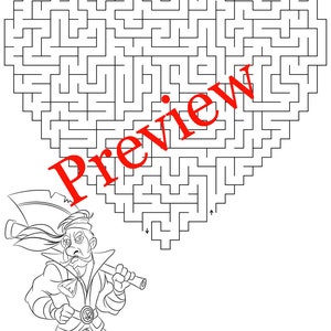Printable Mazes Games for Kids With a Pirate Theme and 16 Pirate Theme ...