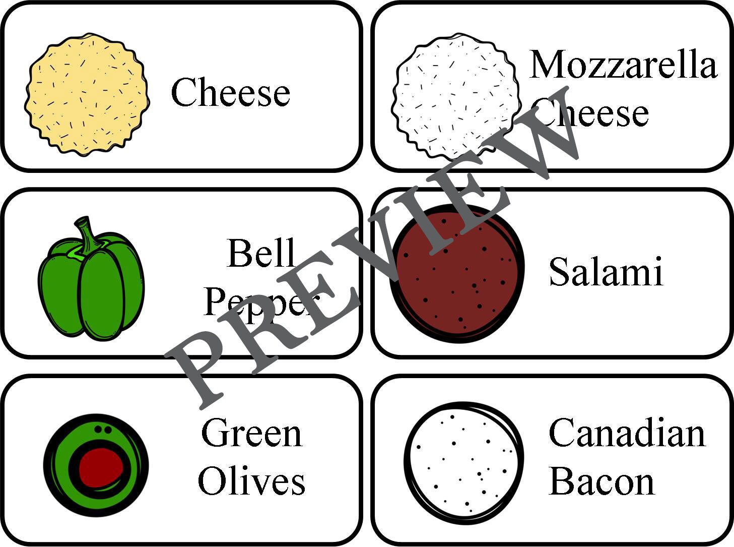 Pizza Shop Money Game Printable Board Game Adding and Subtracting Money ...