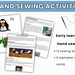 Early Learning Hand Sewing Activities – Pre-k to Grade 1 Sewing ...